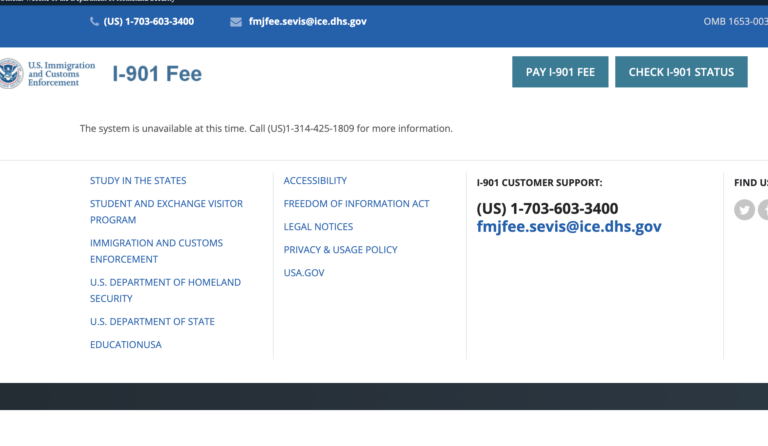 アメリカ学生(F-1)ビザ申請方法 その4 SEVIS費の支払い方法 - 留学したい人に送る留学カウンセラーからのヒント集